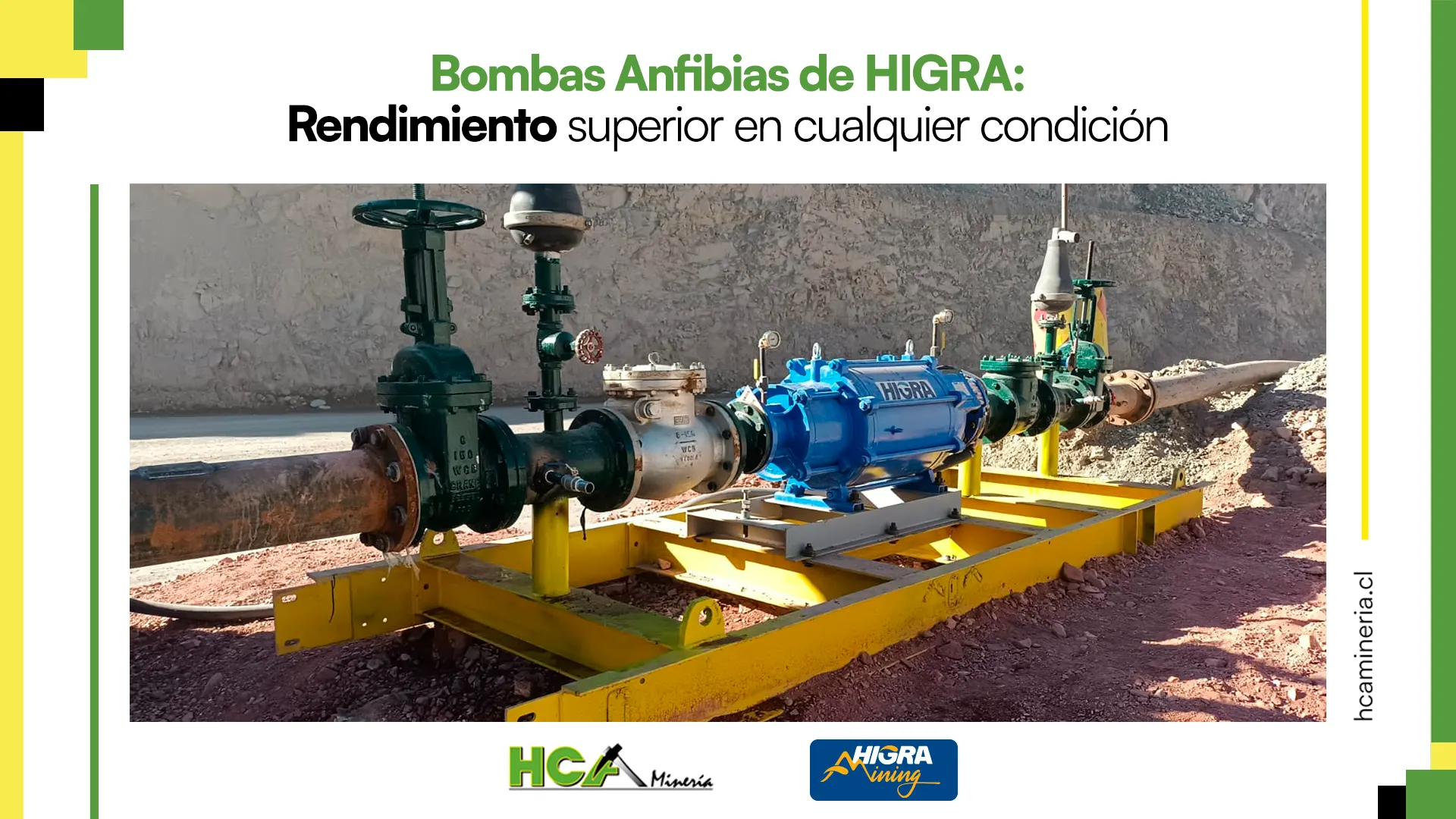 BOMBAS ANFIBIAS de HIGRA: Rendimiento superior y seguridad